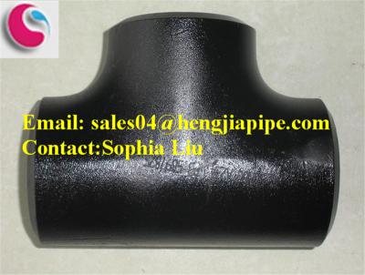 China ASTM A234 WPB B16.9 tee for sale