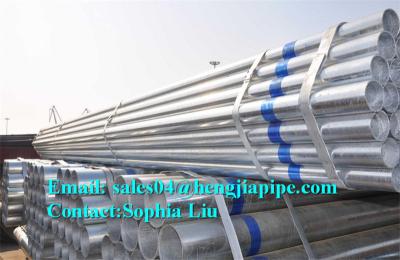 China galvanized steel pipes with plain ends made in China for sale