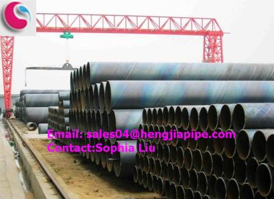 China EN10217 SSAW steel pipes for sale