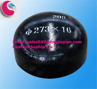 China ASTM A234 WPB 20# steel cap for sale