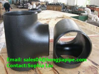 China GOST BS seamless pipe tee for sale