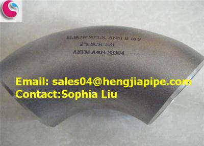 China ASTM A403 SS304 90DEG pipe elbow for sale