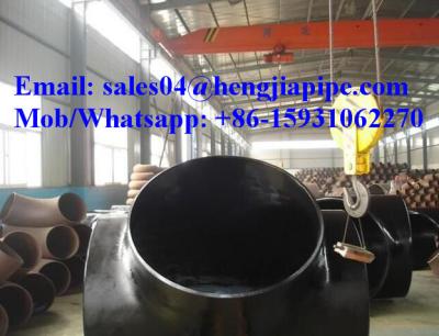 China welded big size equal tee for sale