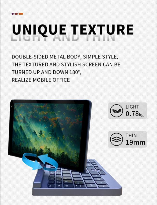 Laptop display quality demonstration