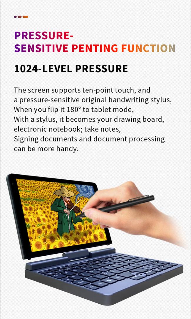 Laptop with accessories