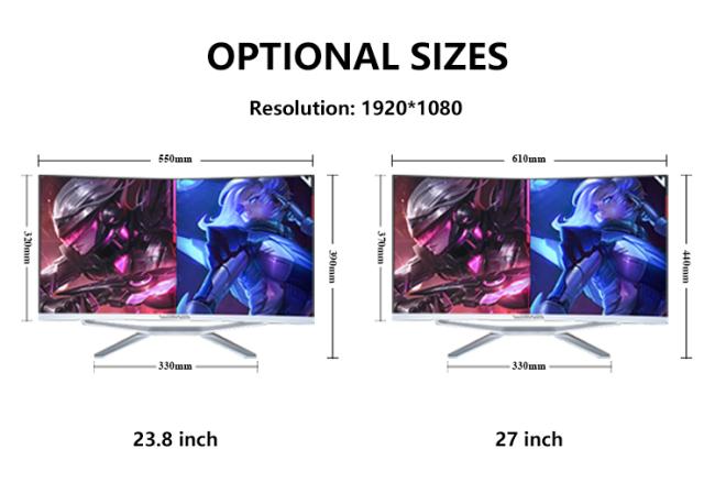 All-in-one PC with included accessories