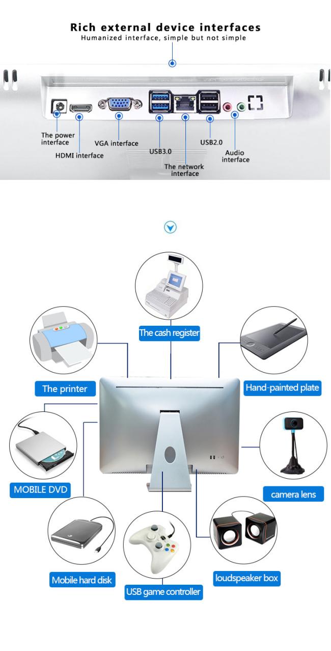 All-in-One PC with accessories
