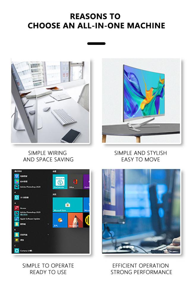 All-in-One Gaming PC side view