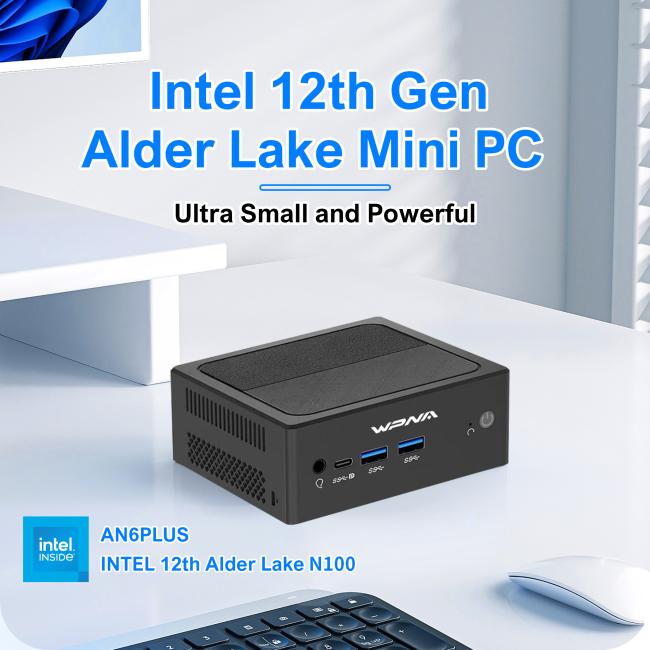 N100 Mini PC front view