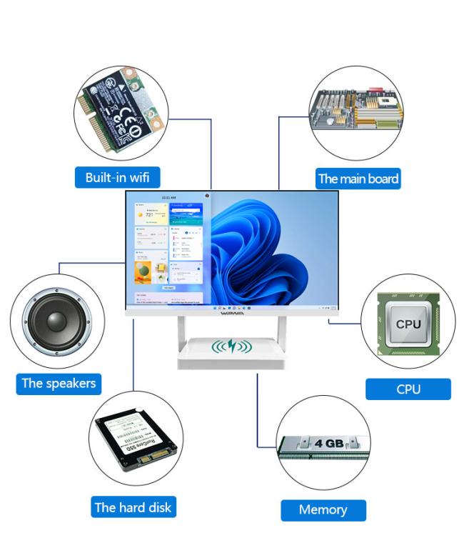 All-in-One PC with keyboard and mouse