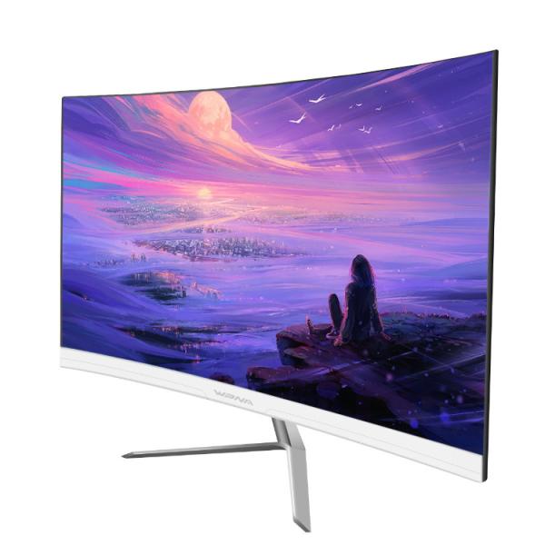 좁은 경계 LED 스마트 곡선 컴퓨터 모니터 1920x1080 24 인치 D2462