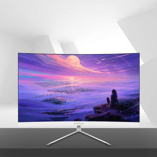 좁은 경계 LED 스마트 곡선 컴퓨터 모니터 1920x1080 24 인치 D2462