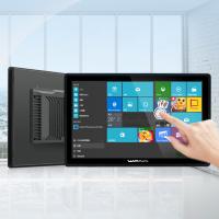 China 21.5 Inch All In One Touch Screen Panel PC Desktop Computer with J1900 Fanless Processor for sale