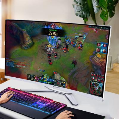 China 23.6inch All-in-one Gaming PC with Curved Screen and No CD ROM Optical Drive Black for sale