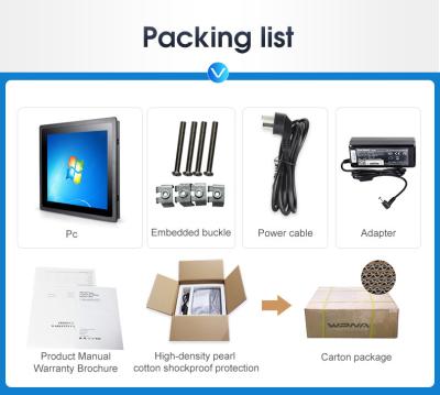 China 12.1 Zoll Android Industrial Panel PC mit POE / RJ45-Anschluss und kapazitivem Touchscreen zu verkaufen