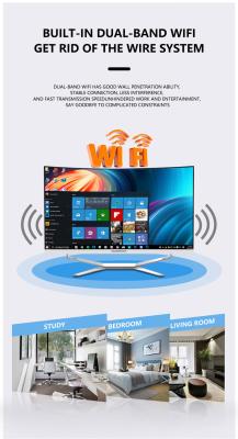 China 32 Inch All-in-one Gaming PC With Curved Screen And No CD ROM Optical Drive Black for sale