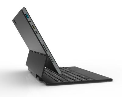 China Small Laptop PC+Pad 2-in-1, 2K Touchscreen 100% RGB Colour Gamut Arge Round Cap Backlit Keyboard for sale