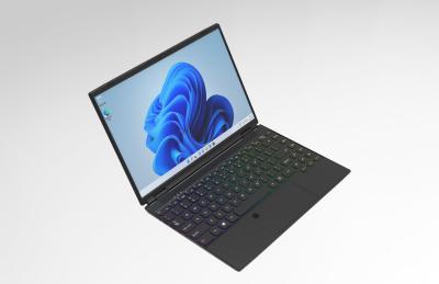 China HL140G Laptop 180° de abertura e fechamento; teclado grande de tampa redonda iluminado com reconhecimento de impressões digitais for sale