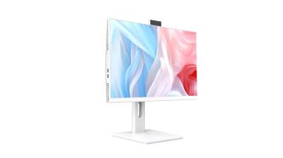 China DK270ZD Desktop Computer White Monoblock 23.8 Inch All In One PC Monoblock Intel Core I5 I7 11th 12th Windows 10 For Gaming Office for sale