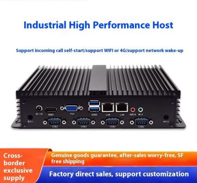 중국 무팬 산업용 미니 PC Intel Core i5 쿼드 코어 4GB DDR4 SSD 판매용