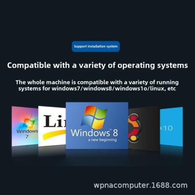 중국 무팬 산업용 미니 PC Intel Core i5 쿼드 코어 4GB DDR4 SSD 판매용