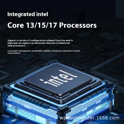 중국 무팬 산업용 미니 PC Intel Core i5 쿼드 코어 4GB DDR4 SSD 판매용