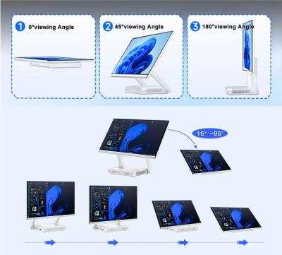 중국 27인치 인텔 코어 i7 터치 스크린 오피스용 PC 판매용