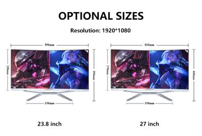 中国 24インチ 曲面 AIO ゲーミングPC Intel Core i7 DDR4 SSD 搭載 独立グラフィックスカード 販売のため