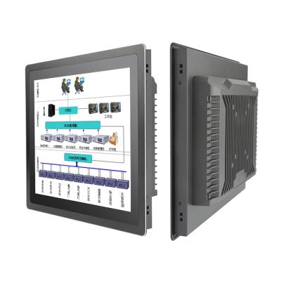China 17 Inch Industrial Panel PC with 10-Point Capacitive Touch Screen for sale