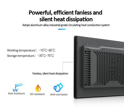 China 17 Inch Industrial Panel PC with 10-Point Capacitive Touch Screen for sale