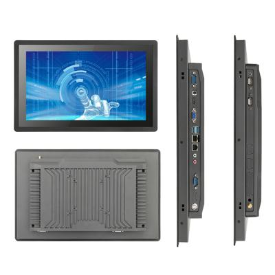 중국 23.6인치 산업용 패널 PC, 10포인트 용량 터치 스크린 판매용