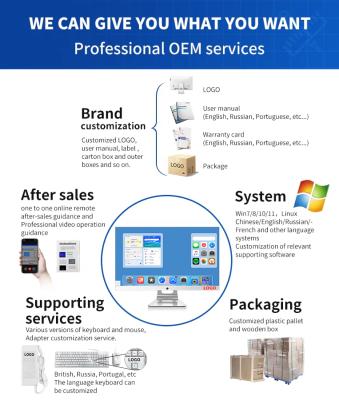 China PC All-in-One Intel Core i7 com Tela Sensível ao Toque de 24 Polegadas para Negócios à venda