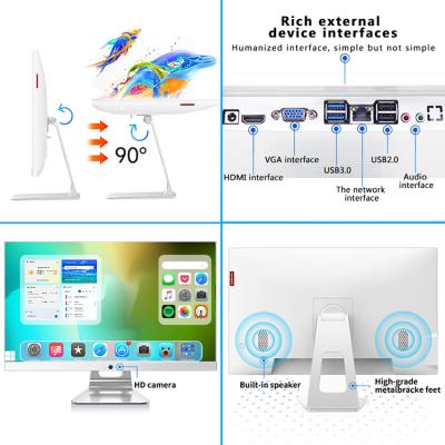 China PC All-in-One Intel Core i7 com Tela Sensível ao Toque de 24 Polegadas para Negócios à venda