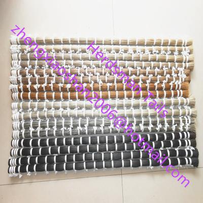 China Wholesale natural colors of horse hairs tail for violin bow and fabrics for sale