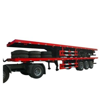 China Chassis do reboque do transporte de recipiente de Flatbe de 40 toneladas, de 60 toneladas, à venda