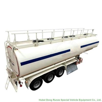 Cina  Tri trasportatore del serbatoio di combustibile del rimorchio 45m3 dei semi del serbatoio dell'olio della benzina del combustibile del petrolio greggio di Axl in vendita