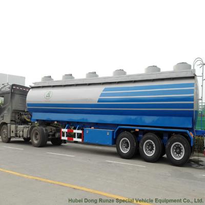China Tri árboles 50000 remolques del tanque de aceite de palma de los compartimientos de los litros 7 - 8, remolque 50KL del tanque del petróleo crudo - de litro 55K en venta
