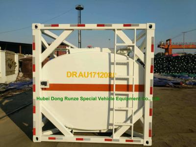 China Behälter-Behälter der Chemikalien-20ft für hohe ätzende Salzsäure, Natriumhypochlorit zu verkaufen