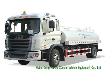 中国 JAC 4X2水輸送のホンダの水ポンプ10m3を搭載する液体のタンクローリー 販売のため