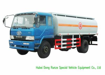 中国 FAW 4x2 14000Literの車の給油のための液体のタンクローリーの燃料のタンク車 販売のため