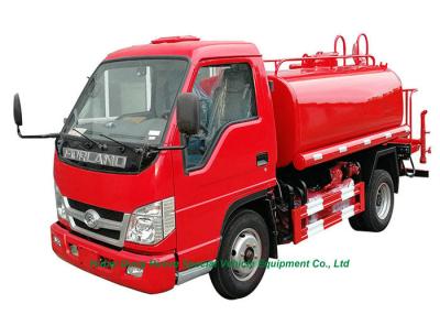 China De Vrachtwagen van Bowser van het Folrand4x4 Off Road 3000L Water met de Sproeier van de Waterpomp voor Waterlevering en Nevel Te koop