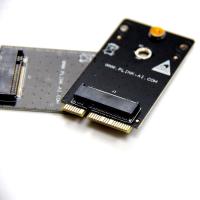China Mini PCIe To M.2 PC Assembling Parts Solid State Disk Adapter Board IPEX Connector for sale