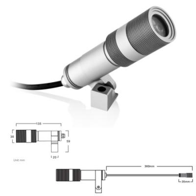 China LED landscape light,outdoor,5W,IP67 waterproof,DC12-24V,garden light, used in tree, building,parking, aluminum body, for sale