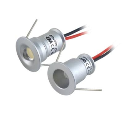 China mini led star light,DC3V/DC12V,IP65,1W,cut15mm,aluminum,recessed mounted,silver,super mini,use in kitchen,cabinet,stair for sale