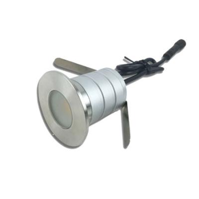 China COB led inground light, led uplight, led buried light, 3W, 85degree,DC12-24 aluminum housing, use in sqare, garden,road for sale