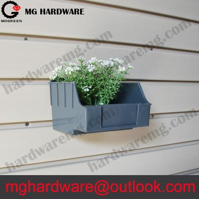 China Screws Storage Bins Slatwall Plastic Bins for Garage Storage System for sale