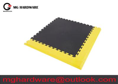 China Interlocking Heavy Duty Solid Coin Top PVC Garage Tiles Anti Slip Waterproof flooring tiles for sale