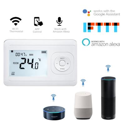 China Electric underfloor heating matt/film thermostat with wifi control for sale