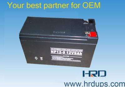 China 12V Rechargeable Lead Acid Batteries MF Construction With 7 - 200AH Range for sale