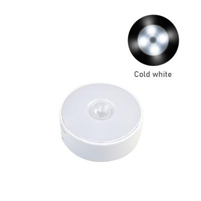Cina Modern Motion PIR Sensor Wardrobe Light Magnet USB Sensor Wireless LED Light Rechargeable Night Light in vendita